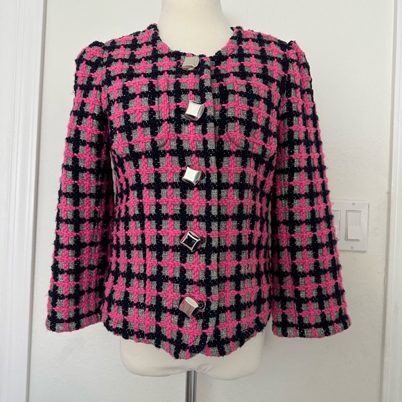 Marc Jacobs | Jackets & Coats | Marc By Marc Jacobs Tweed Jacket Sz 6 ...